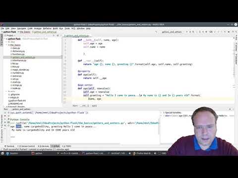 Python Properties Getters and Setters