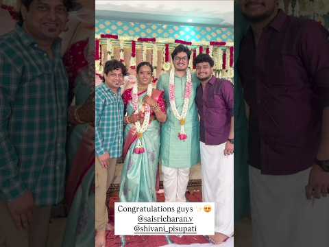 Singers Shivani-Sai Charan Engagement Photos | #engagement | #wedding | #marriage | Voice Of Sai