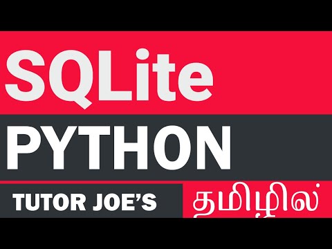 Learn Insert Update Delete in Python With SQLite | Python Project Database with Database ...