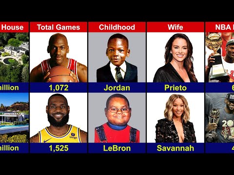Comparison: Lebron James VS Michael Jordan