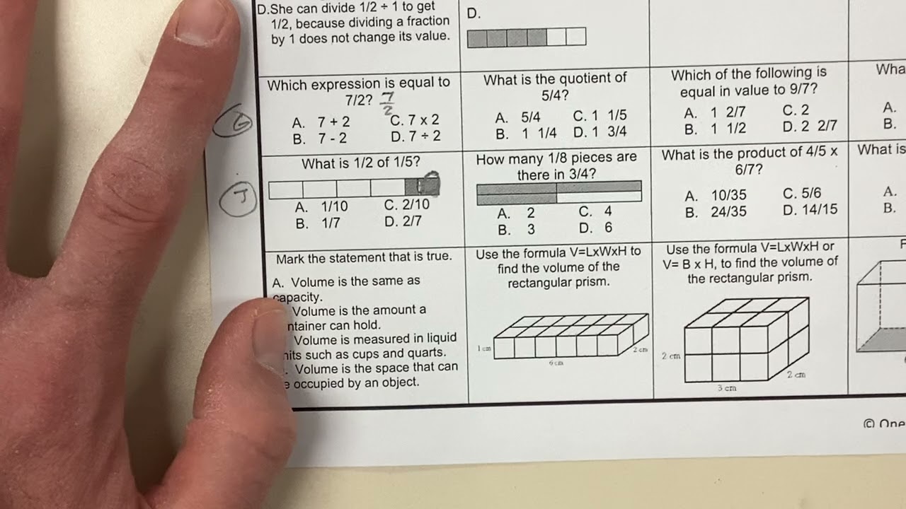 Weekly Math Practice - Q4:3 - #7