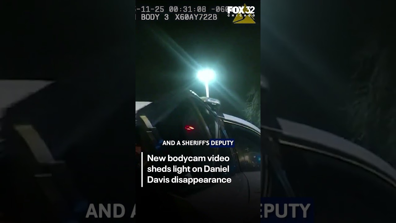 New bodycam video sheds light on Daniel Davis disappearance