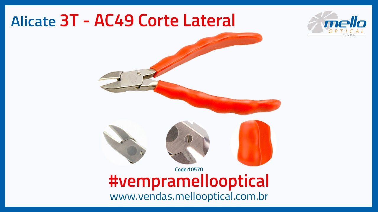 Alicate  Corte Lateral - Mello Optical