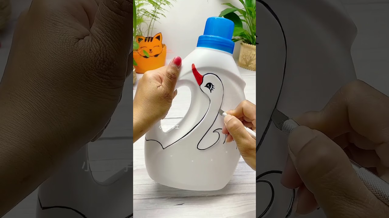 Eco-friendly gardening: Create flower pots from plastic bottles 77 | Stress relief