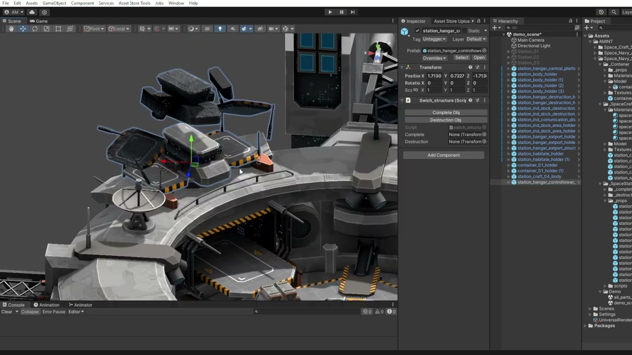 - Circular Sci-Fi space station - How to build -