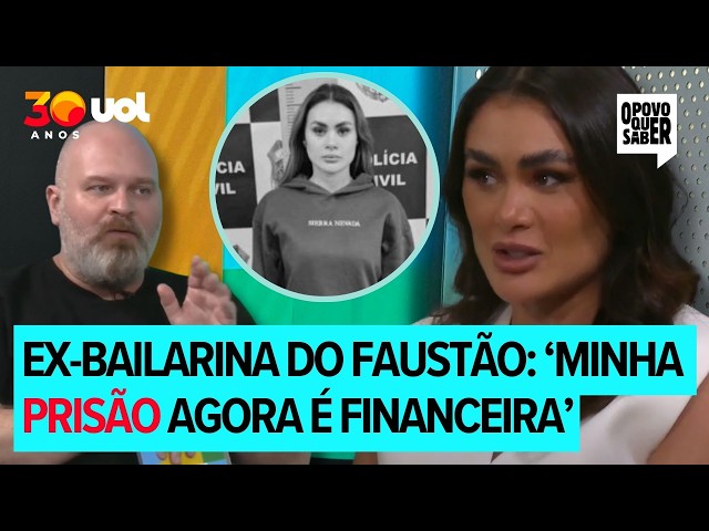 Ex-bailarina do Faustão Natacha Horana expõe dívida após ser presa