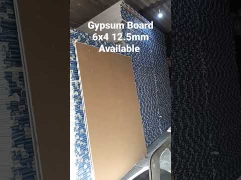 Gypsum Plaster Board Premium Quality