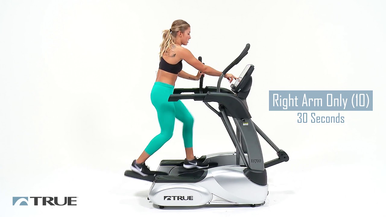 TRUE Fitness ES700 Elliptical Workout | Fitness Gallery