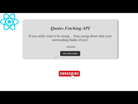How to Make Random Quote Generator in Vite + React | API Project