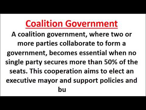 coalition government