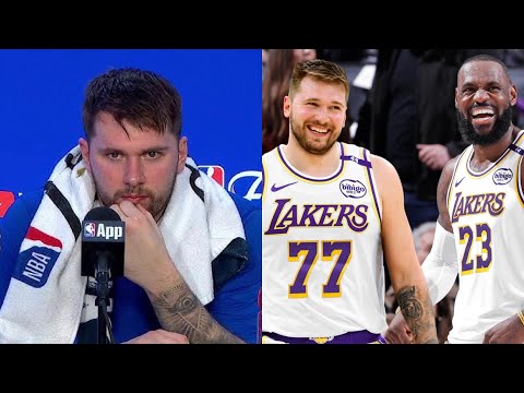 Luka Doncic statement after trade to Lakers "I thought I’d spend my career here"