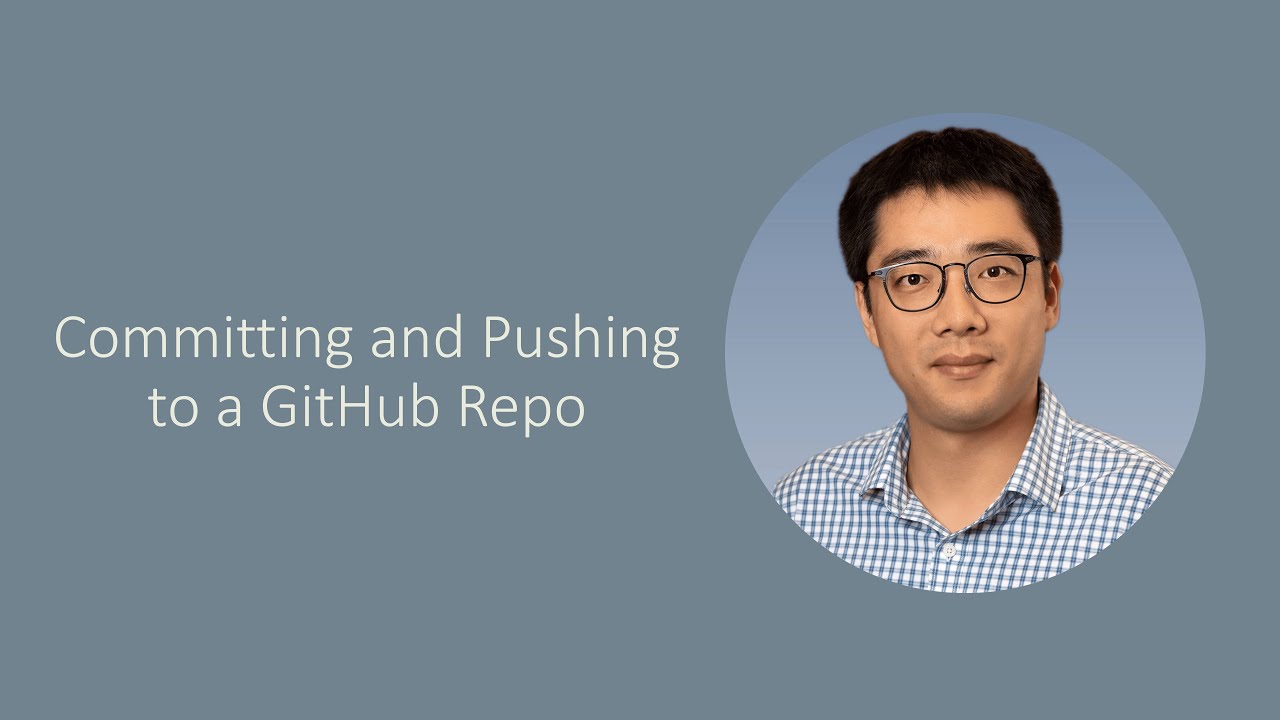 [Episode 41] Committing and Pushing to a GitHub Repo