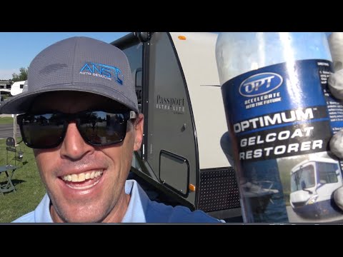 BREAKTHROUGH GELCOAT RESTORATION PRODUCT! OPTIMUM GELCOAT RESTORER REVIEW