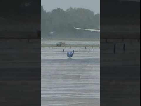 Breaking News: Blue Sphere UFO Lands at Manchester Airport! 😱