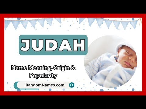 Judah - Baby Boy Name Meaning, Origin & Popularity - RandomNames.com