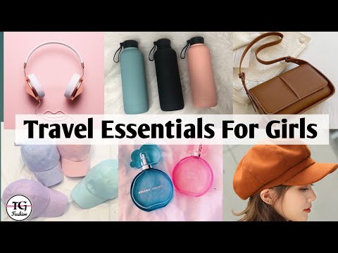 Travelling Essentials With Names | Travel Essentials For Women | Travel Packing