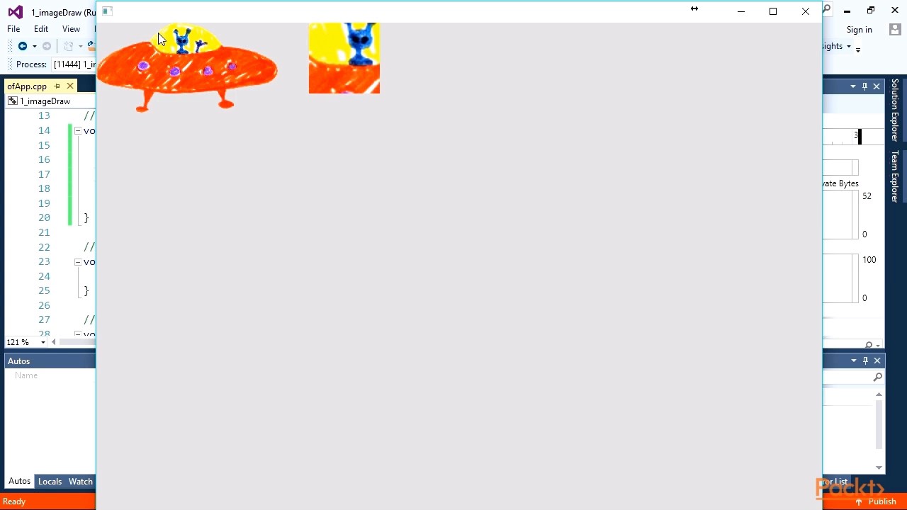 openFrameworks Interactivity : Working with Images | packtpub.com