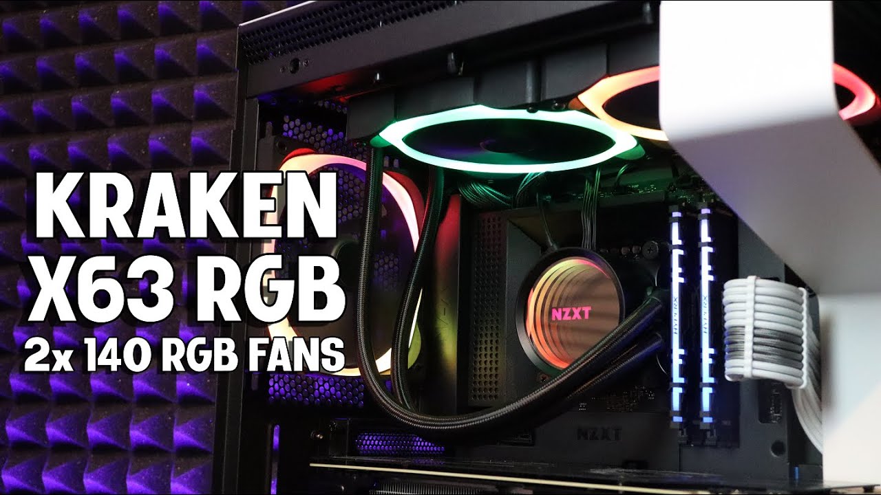 Tản nhiệt nước CPU NZXT Kraken X63 RGB | Tản Nhiệt Nhanh