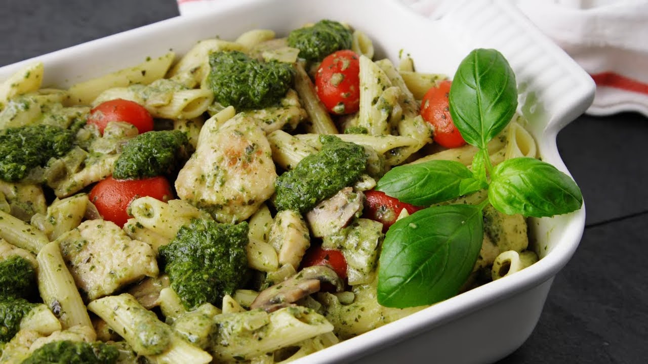 Creamy Pesto Chicken Pasta