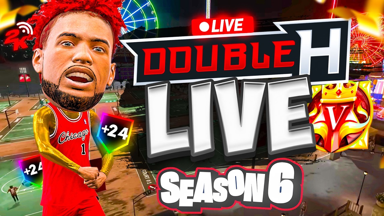 🚨SEASON 6 REVEAL LIVE! *NEW* OLD TOWN PARK GAMEPLAY! BEST BUILD + BEST JUMPSHOT NBA2K26! #dkpartner