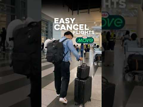 AirAsia MOVE's EASY CANCEL option is helpful in so many ways! 😉✈️