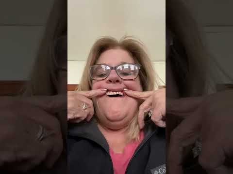 Day one of nine extractions and immediate denture.