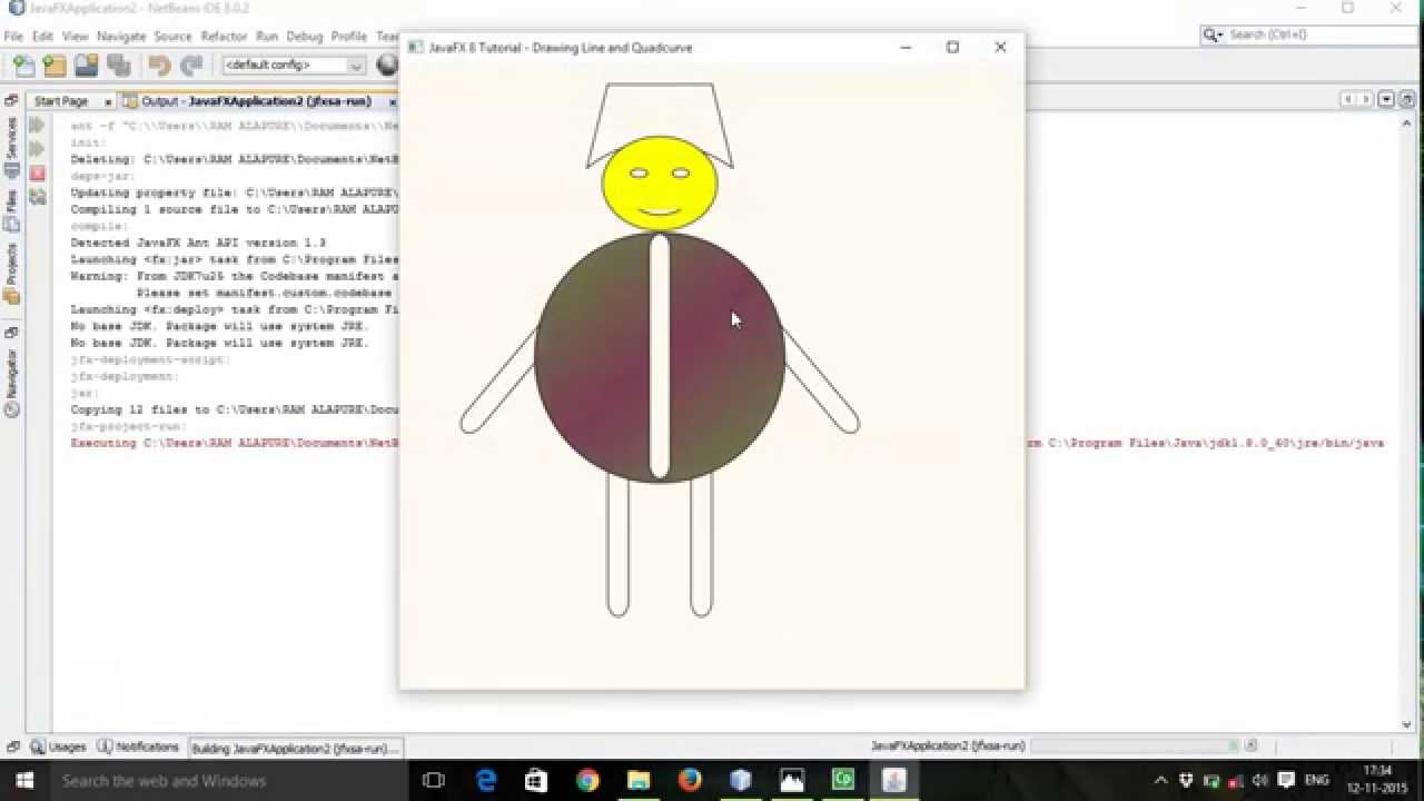 JavaFX 8 Tutorial 4 - Rectangle and Its Properties