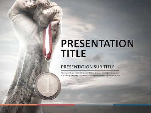 victory animated ppt template