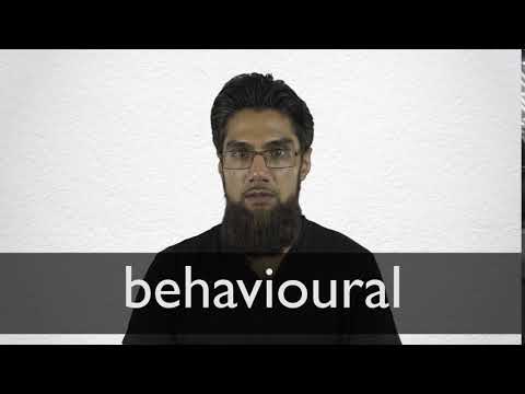 BEHAVIOURAL definition and meaning | Collins English Dictionary