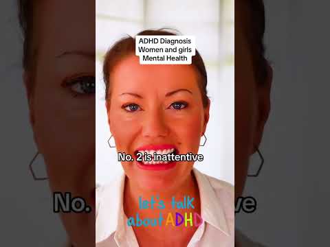 3 Types of ADHD In Women #shorts