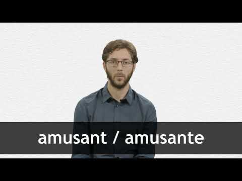 English Translation of “AMUSANT” | Collins French-English Dictionary