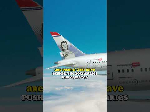 What's on the TAIL FIN of NORWEGIAN planes?? #shorts