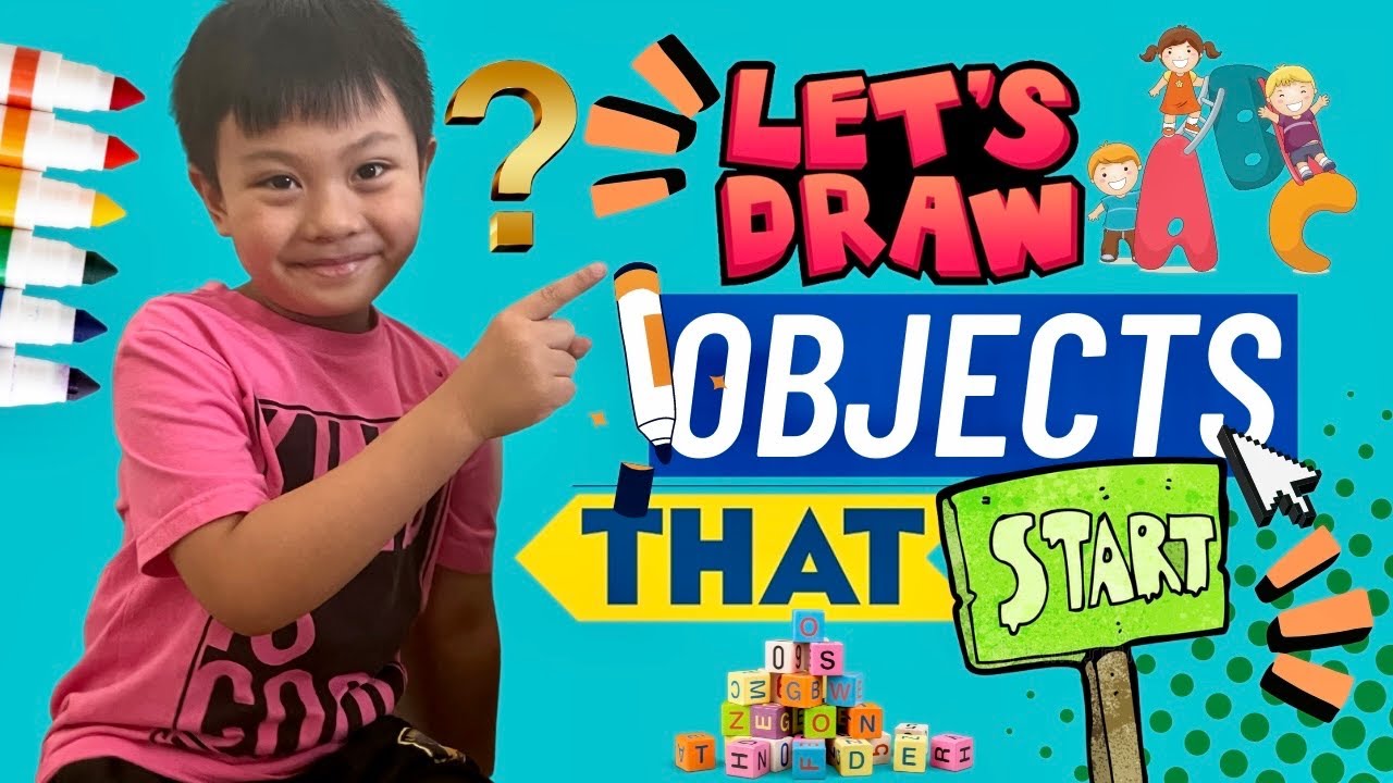 Let's Draw Objects That Start With This Alphabet Letter!!!