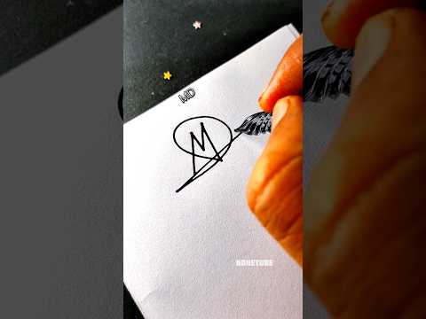 How to sign letter MD?
