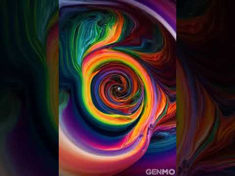 A swirling vortex of AI colors