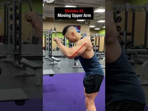 STOP DOING These Tricep Pushdown Mistakes!