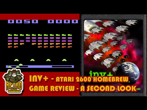 INV+ - A Space Invaders Atari 2600 Homebrew Game Review and Gameplay