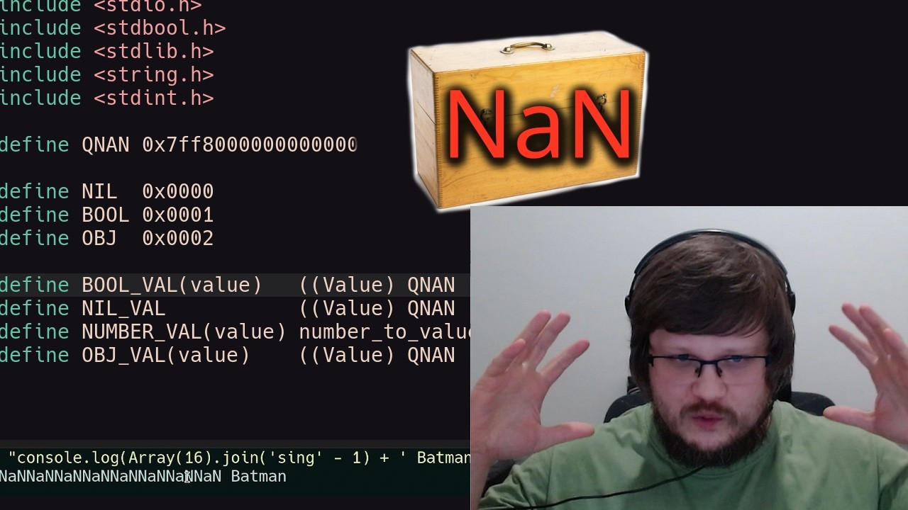 How programming language creators abuse NaN (Not a Number) for SPEED