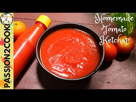 Homemade Tomato Ketchup | how to make homemade tomato ketchup