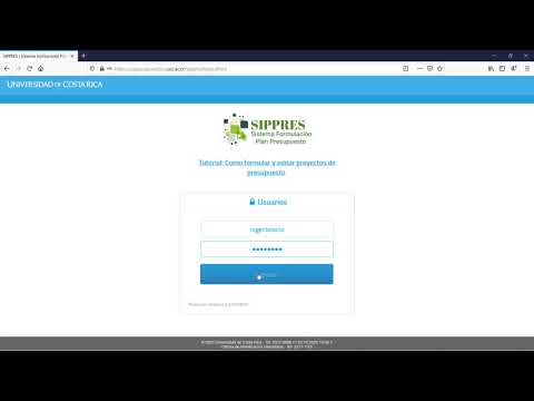 UCR - SIPPRES - S01 Ingreso al sistema