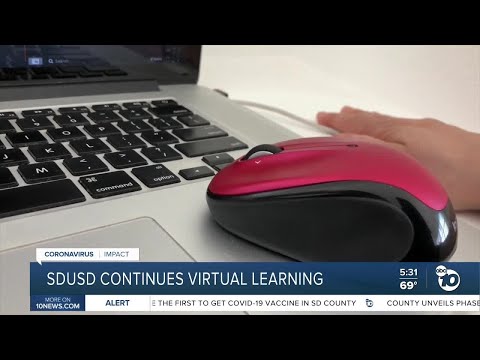 San Diego Unified School District Continues Virtual Learning