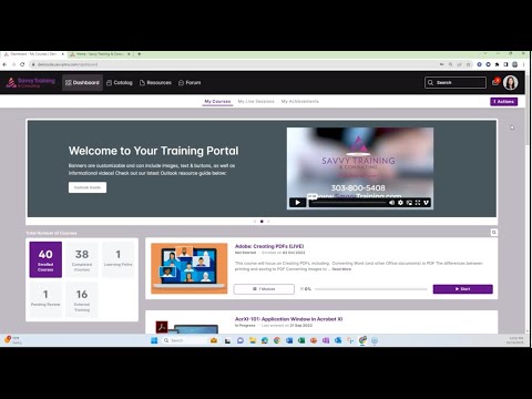SavvyAcademy LMS Demo