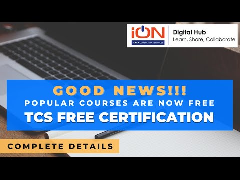 FREE Online Certification Courses | TCS ion Digital Learning Hub | Full Information