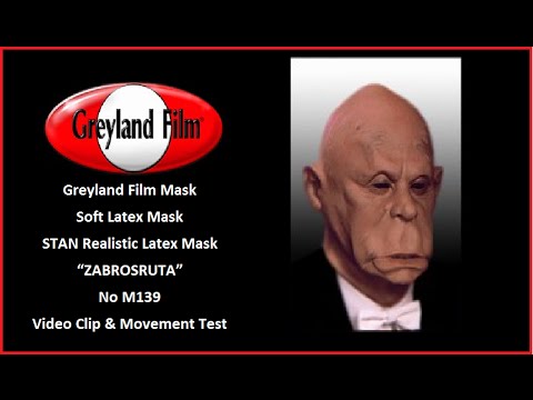 Greyland Film Soft Latex Mask "ZABROSRUTA "(Stan Mask) M139 / UK Stock