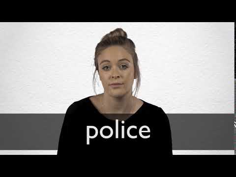 How to pronounce POLICE in British English