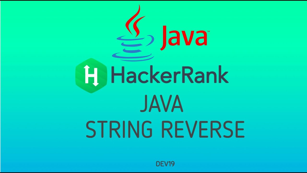 #17 Java String Reverse | Hackerrank Java Solutions