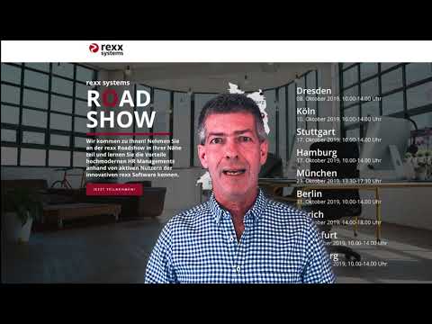 Roadshow rexx systems in Dresden am 8. Oktober 2019 - HR weiter gedacht