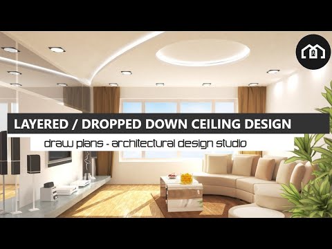 Dropped Ceilings & Tray Ceilings That Add Luxury - Design Tips & Ideas from Draw Plans #shorts