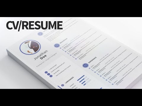 CV. Europass format with examples. Too easy method.