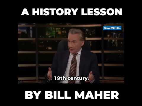 A history lesson by Bill Maher